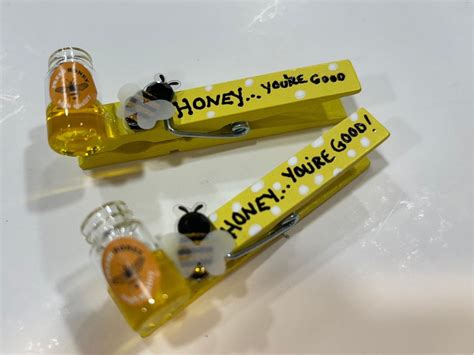 Hand Made Cheer Pins Spirit Clips Etsy