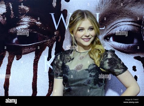 Cast Member Chloe Grace Moretz Attends The Premiere Of The Horror