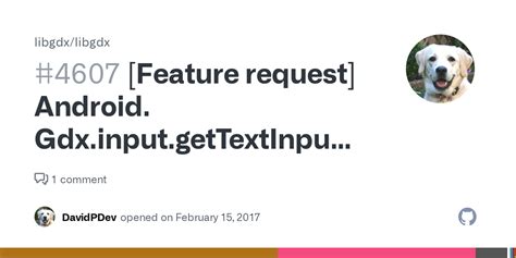 [feature request] android put gettextinput doesn t show soft