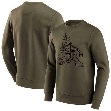 Arizona Coyotes Iconic Preferred Logo Graphic Crew Sweatshirt Rebel Sport