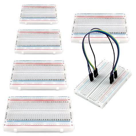 x Protoboard Breadboard Pontos Furos Pinos Robomix Conectando você ao que há de melhor