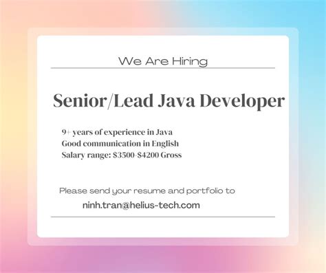 ninh tran on linkedin java lead seniorjava hcmc