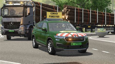 Kodiaq Convoy Pilot V1000 Fs25 Fs22 Mod