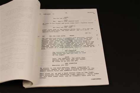 The Prop Gallery Production Used Clapperboard Signed Script
