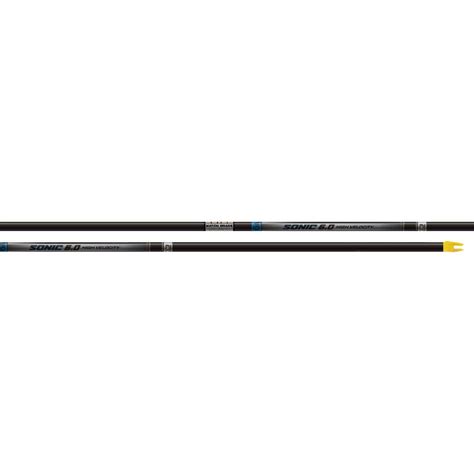 Easton Arrow Sonic 60 6mm Acu Carbon Match Grade 12 Pack Bare Shafts