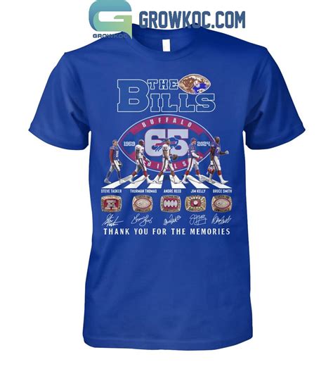 Buffalo Bills The Bills Of Super Bowl Rings Thank You For 65 Years T