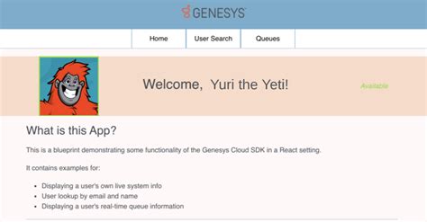 Genesys Cloud Developer Center