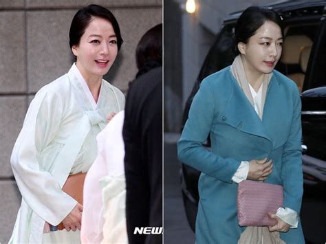 패션 읽기 노현정 ‘연옥색 한복 현대가에서 재벌가 며느리로 사는 법 셀럽미디어