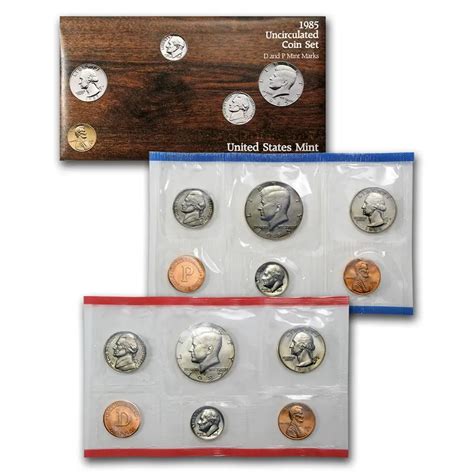 1985 Us Mint Set P And D Sets In Omp Property Room