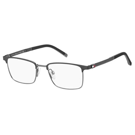 Armação De Óculos Tommy Hilfiger Th 1919 Fre 53 Cinza Armação Tommy