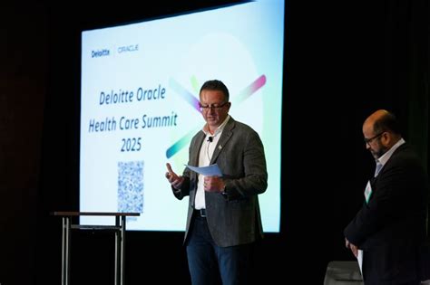 Great Start To Our Deloitte Oracle Health Care Summit Thanks To Our