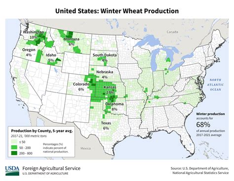 United States Crop Production Maps