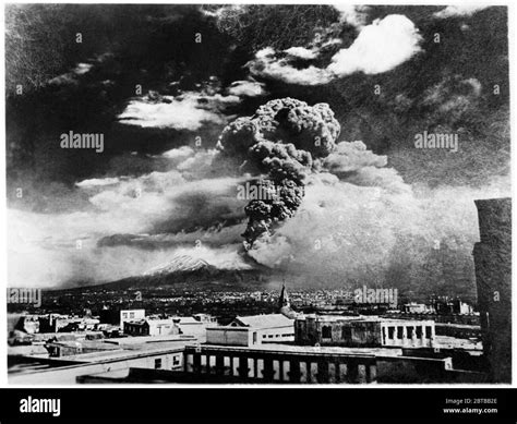 Mount Vesuvius Eruption 1944