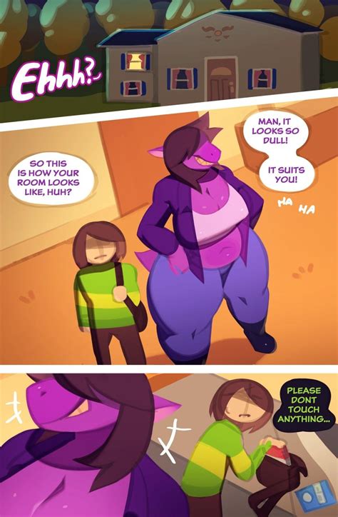 Susie X Kris Svarz Deltarune Rrule34comics