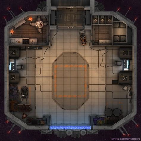 Space Map Tabletop Rpg Maps Dungeon Maps Space Battles