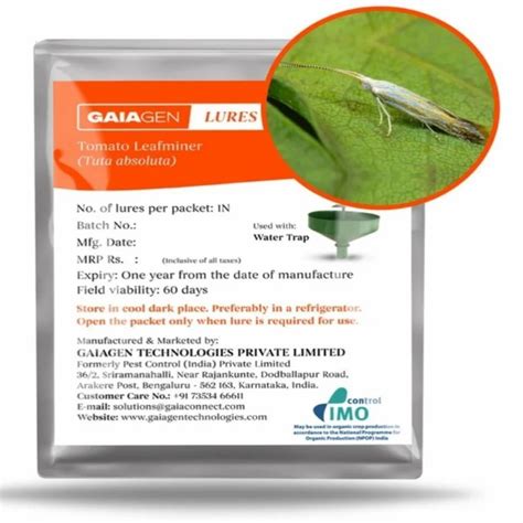 Tomato Leafminer Lure For Agriculture Packaging Type Box