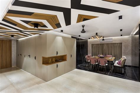 Residential Interior With A Splash Of Classic Colour Palette And Décor