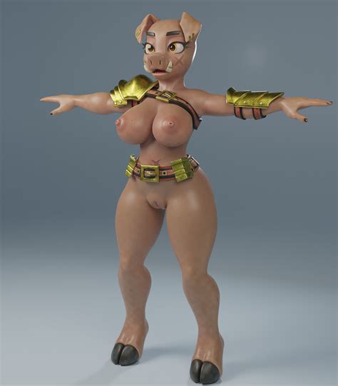 Rule 34 3d Artwork Absurd Res Anthro Armor Belt Big Breasts Breasts