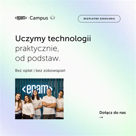 WejdŹ Do Świata It Z Epam Akademickie Centrum Kariery Uniwersytetu Ekonomicznego W Krakowie
