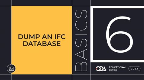 open design alliance on linkedin dump an ifc database