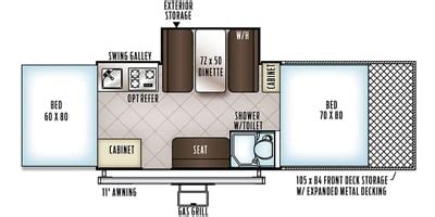 2018 Rockwood By Forest River Esp Series M 282tesp Specs And Standard
