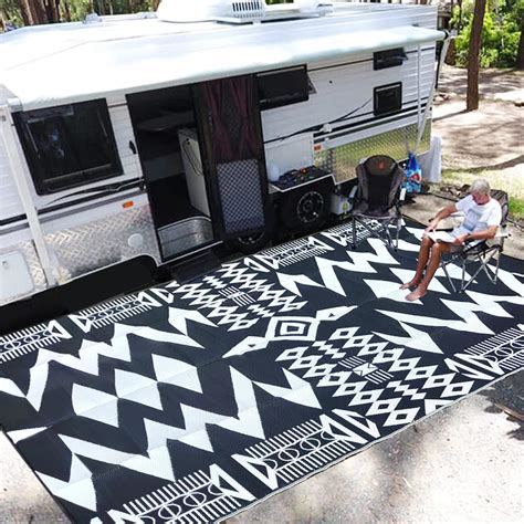 Lavandino Rv Outdoor Rugs For Camping 9x12 Rv Rugs For