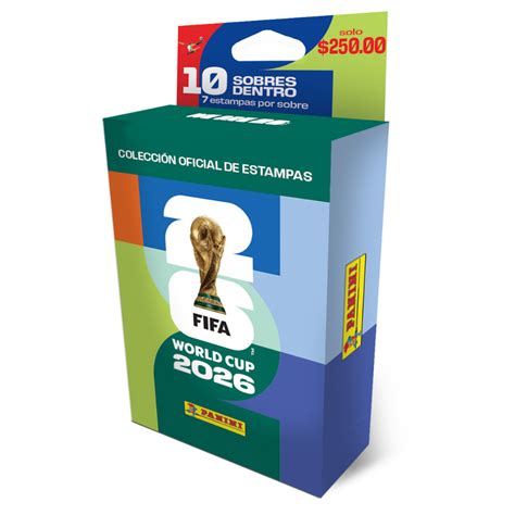 Ecoblister De Estampas Panini Fifa Copa Mundial 2026 10 Sobres Delsol
