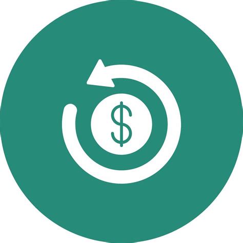 Refund Icon Design Symbol 54185521 Vector Art At Vecteezy