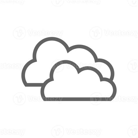 Cloudy Weather Icon 49539810 Png