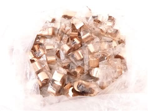 Lot Of 48 Burndy Yghc29c26 Copper Compression Grounding C Tap Connector