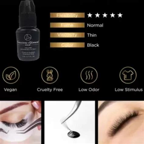Luscious Glances Premium Eyelash Extension Glue 05s Expert Level Glue