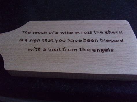 Pyrography Angel Sayingsquotes Small Serving Boards Etsy