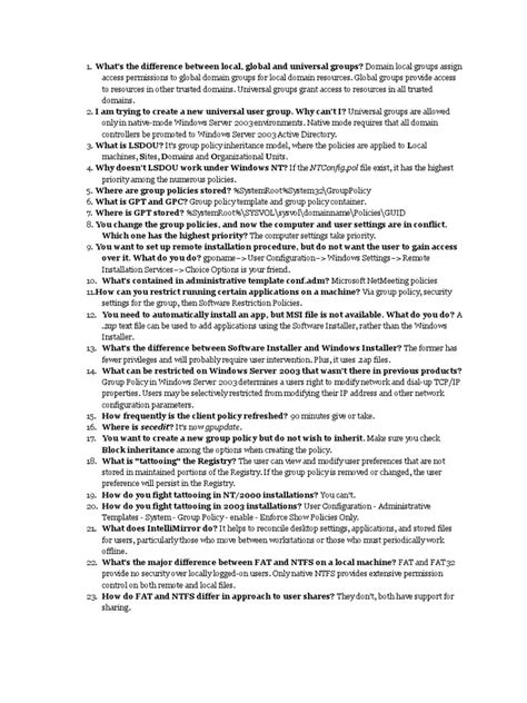 active directory interview questions pdf