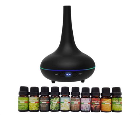 Buy Aroma Diffuser Set With 10 Pack Diffuser Oils Humidifier
