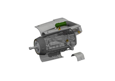 172 Bf 109g 2 Bf 109g 4 Engine 3d Printed