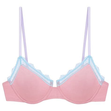 Dora Larsen Isla Modal Underwire Bra Pink Frasers