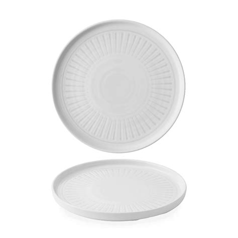 Churchill Era Grey Walled Plate 21cm