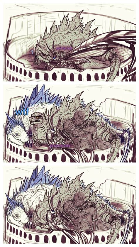 Anime Godzilla Drawing Fan Art Godzilla Gojira Oc