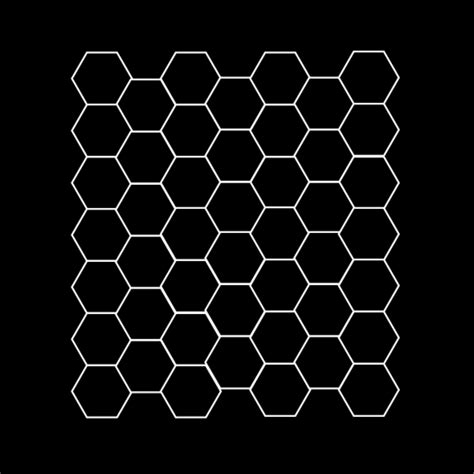 46pc Hexagon Grid Large Smg Hexagon
