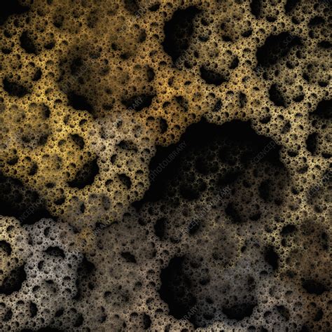 Sponge Like Structure With Holes Illustration Stock Image F037