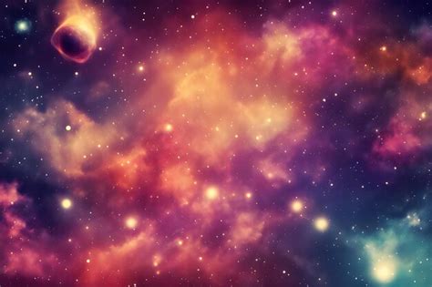 Premium Photo Abstract Cosmic Space Backdrop