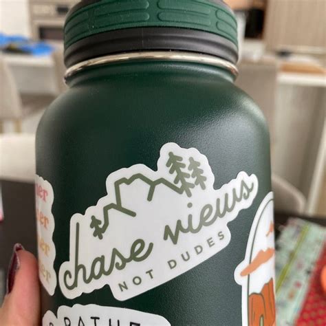 Hiking Stickers Funny Water Bottle Sticker For Hydroflask Etsy
