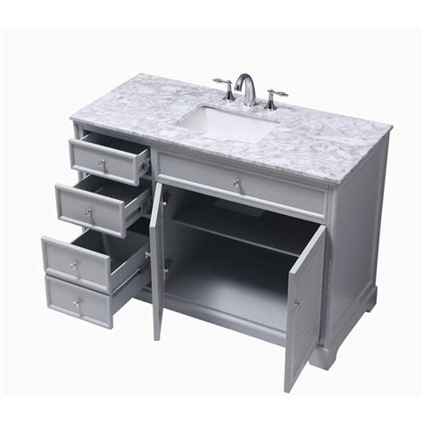 Contemporary 48 Single Bathroom Vanity Set On Sale Overstock