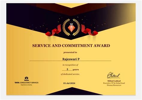 Rajeswari Pichaimuthu On Linkedin Tcs Workanniversary Milestone