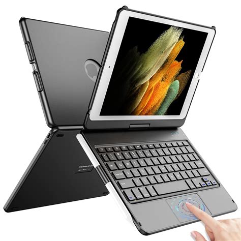 Touchpad Keyboard Case For Ipad 10 2 9th 8th 7th Gen Keyboard Case For Ipad 9th Generation 8th