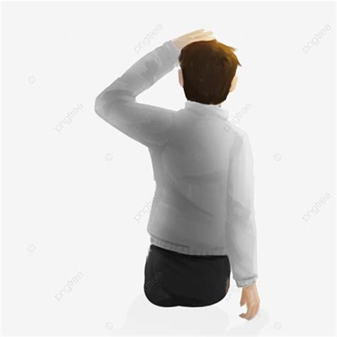 손으로 그린 신선한 바람 십대 Png 요소 손으로 그린 요소 인간 요소 귀여운 Png 일러스트 및 Psd 이미지 무료