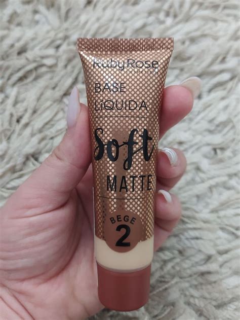 Base Ruby Rose Soft Matte Maquiagem Feminina Ruby Rose Nunca Usado 80790110 Enjoei