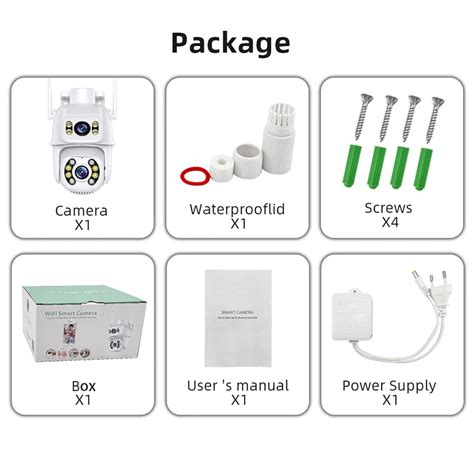 Joareon Dual Screen Alarm Linkage Icsee 8mp 4k Cctv Outdoor Ptz