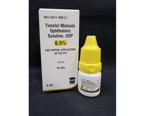 Timolol Maleate Ophthalmic Solution Usp Micro Labs Usa