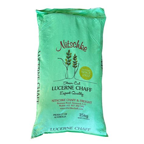 Nitschke Lucerne Chaff 25kg Ranges Country